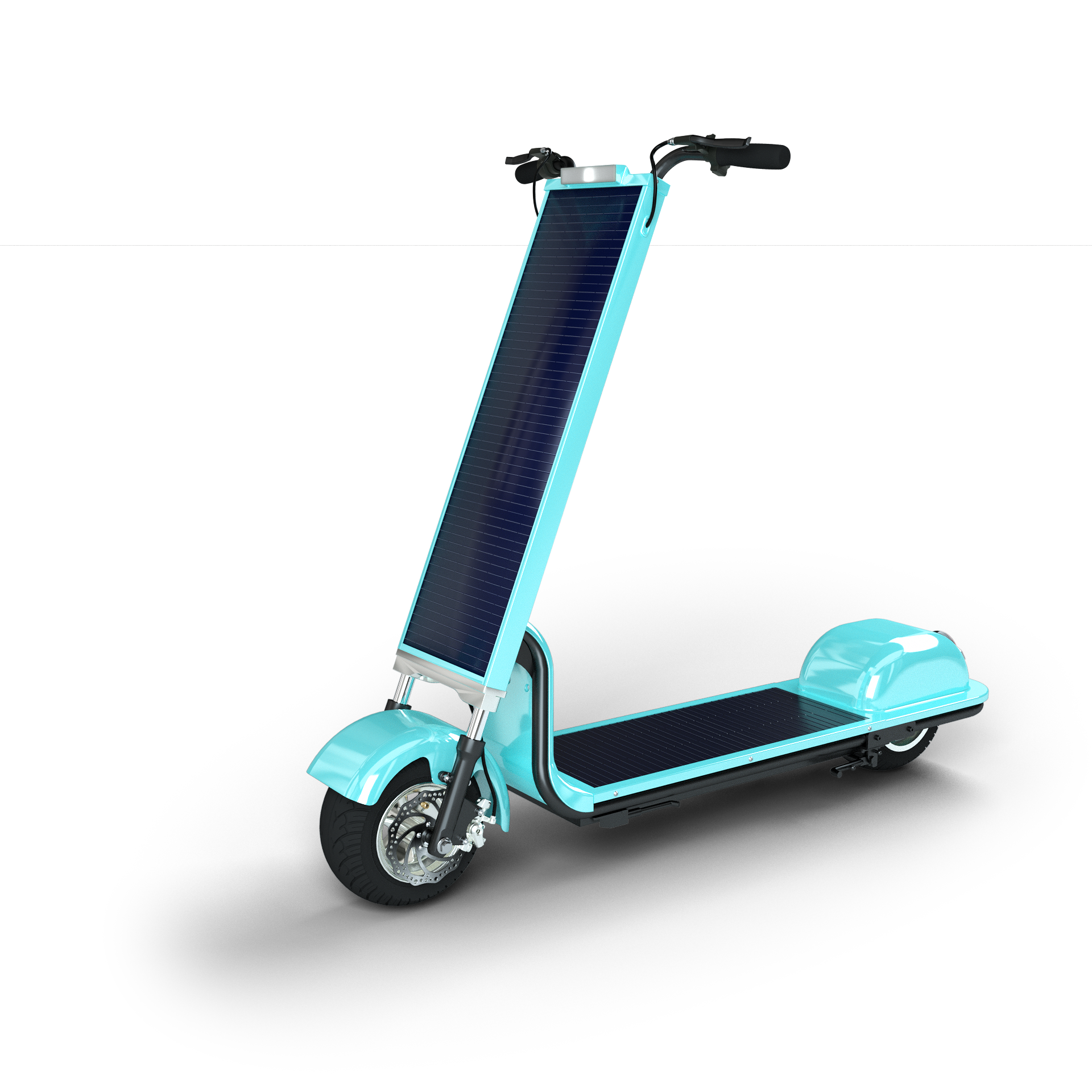 S80 Solar powered electric scooter