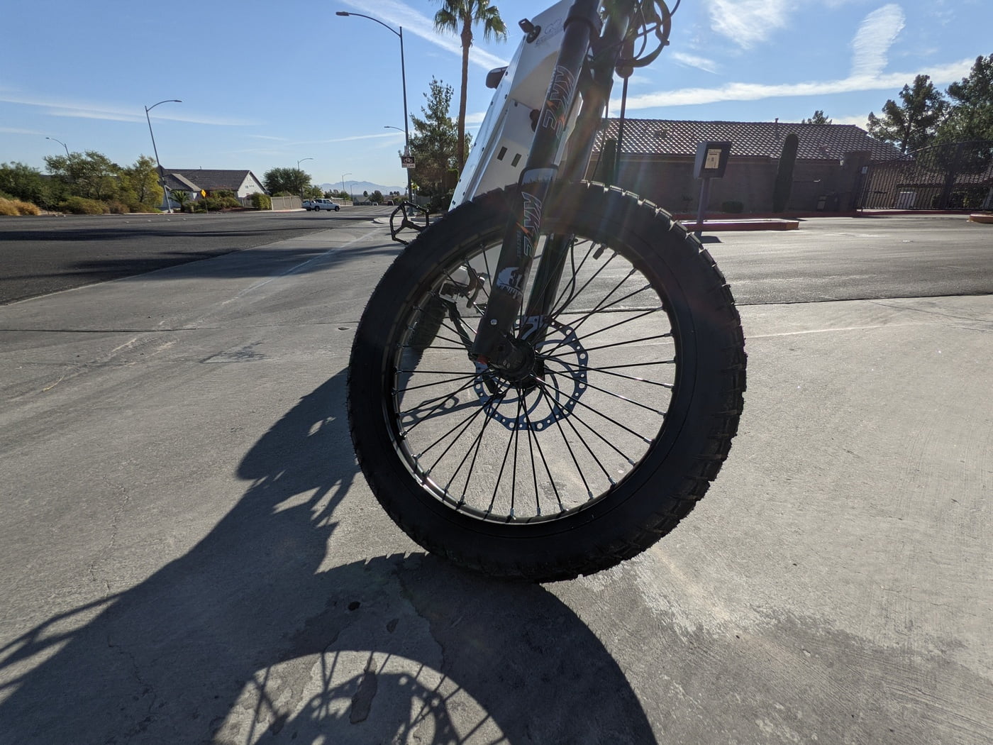 Enduro style E-bike Shock and Tire Upgrades