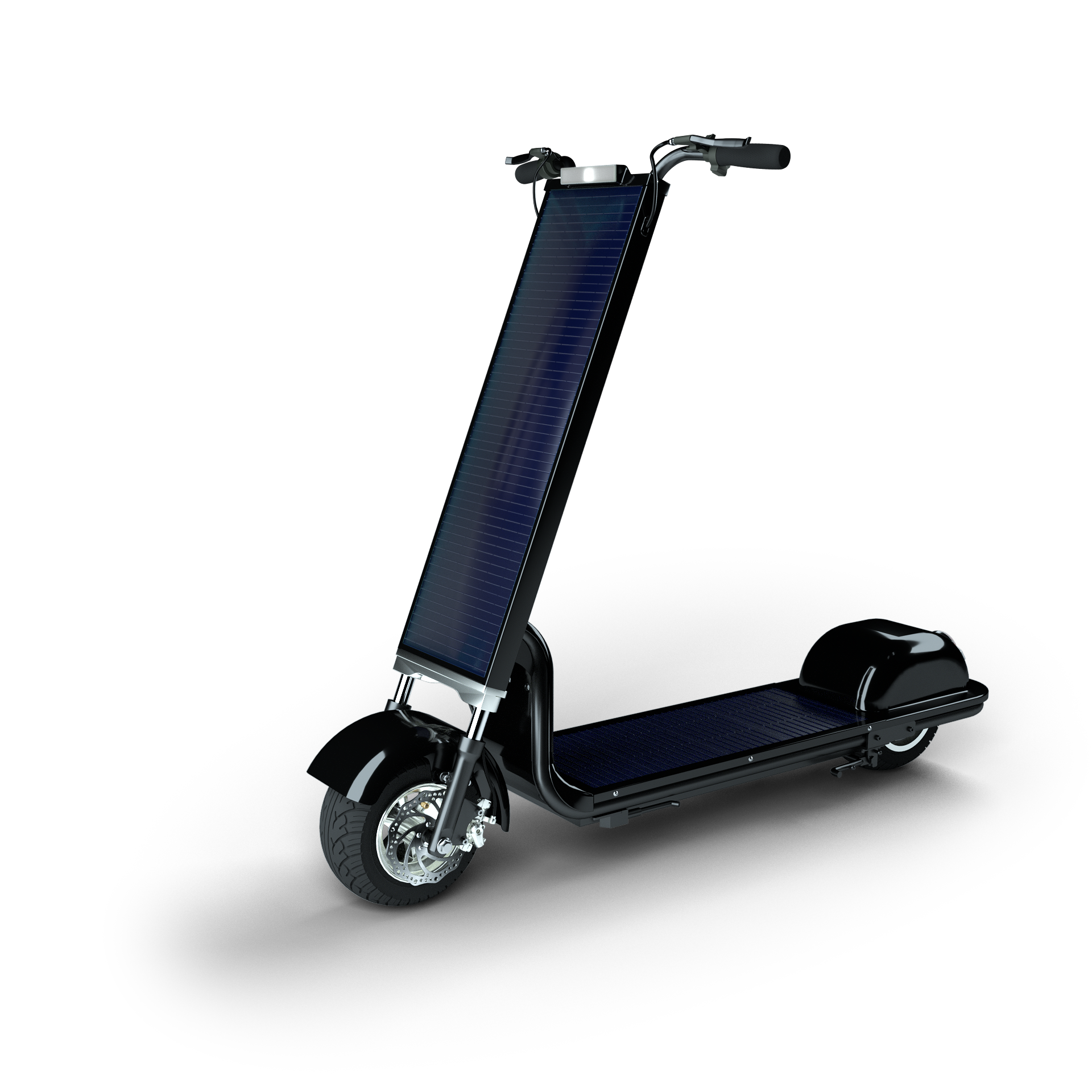 Solar power electric scooter store